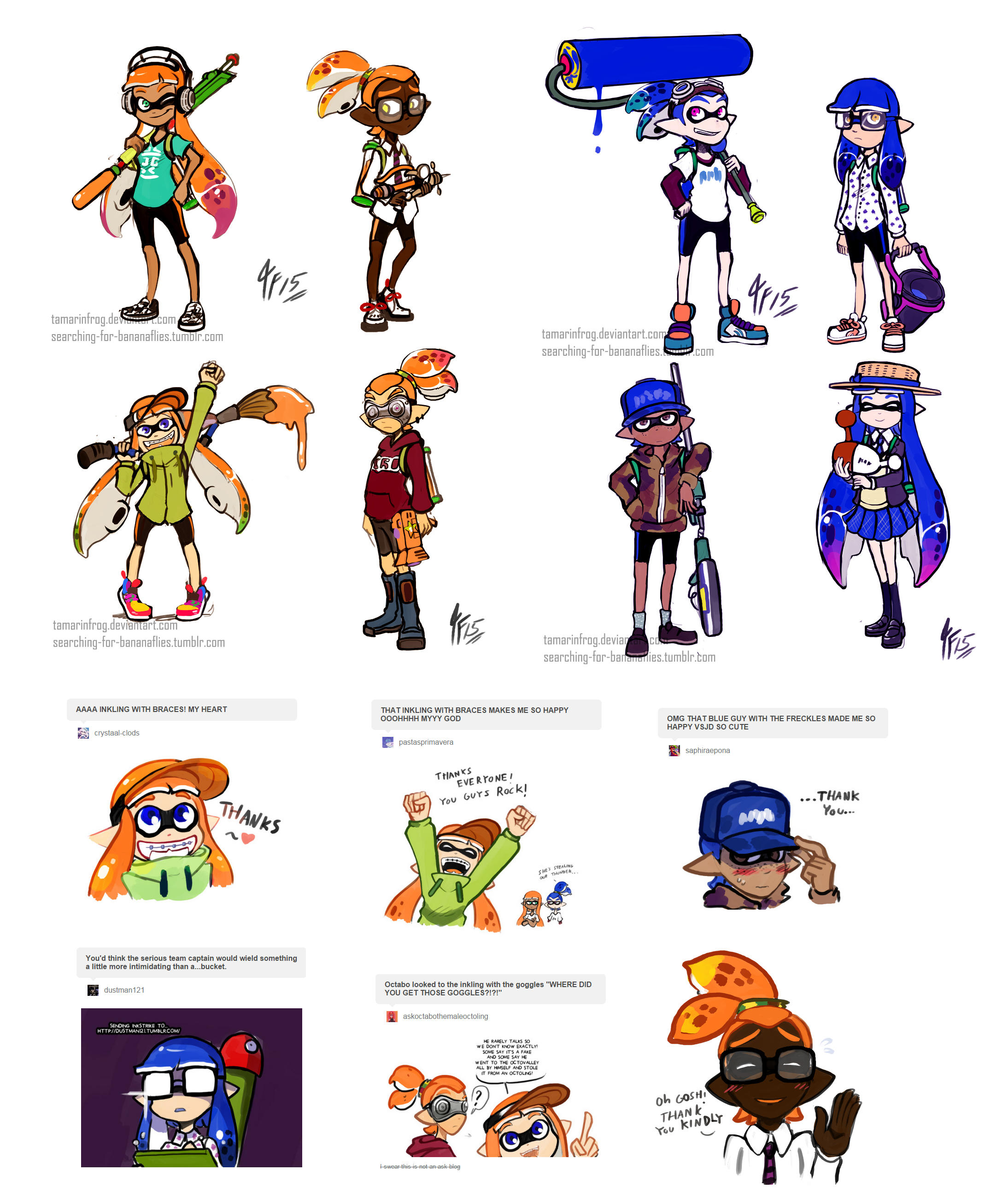 Orange VS Blue | Splatoon | Know Your Meme