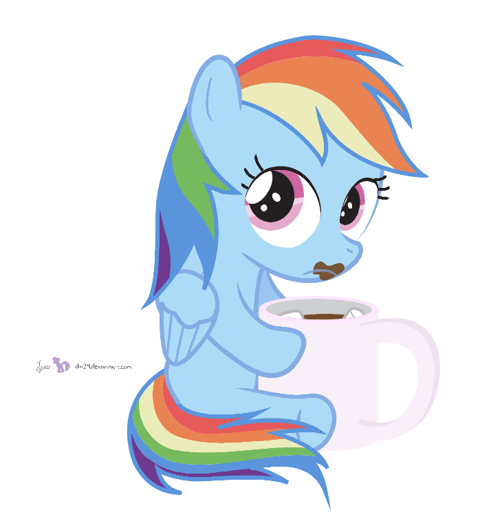 Dashie and hot cocoa by dm29 | My Little Pony: Friendship is Magic ...