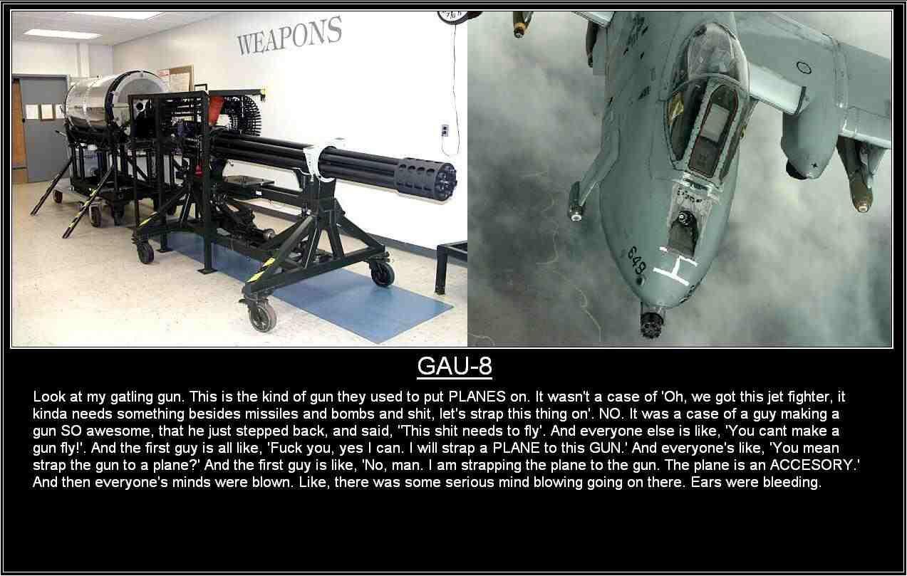 GAU | BRRRT / A-10 Thunderbolt II Firing Sound | Know Your Meme
