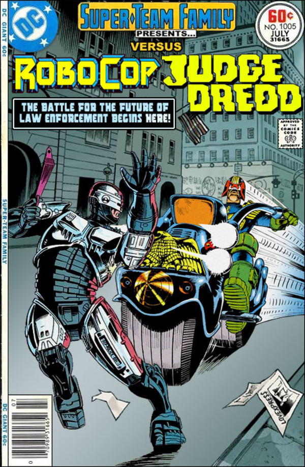 Robo Cop verses Judge Dredd | Judge Dredd | Know Your Meme