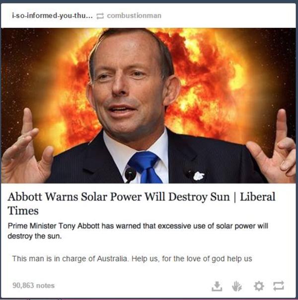 Old Man Yells At Sun | Tony Abbott | Know Your Meme