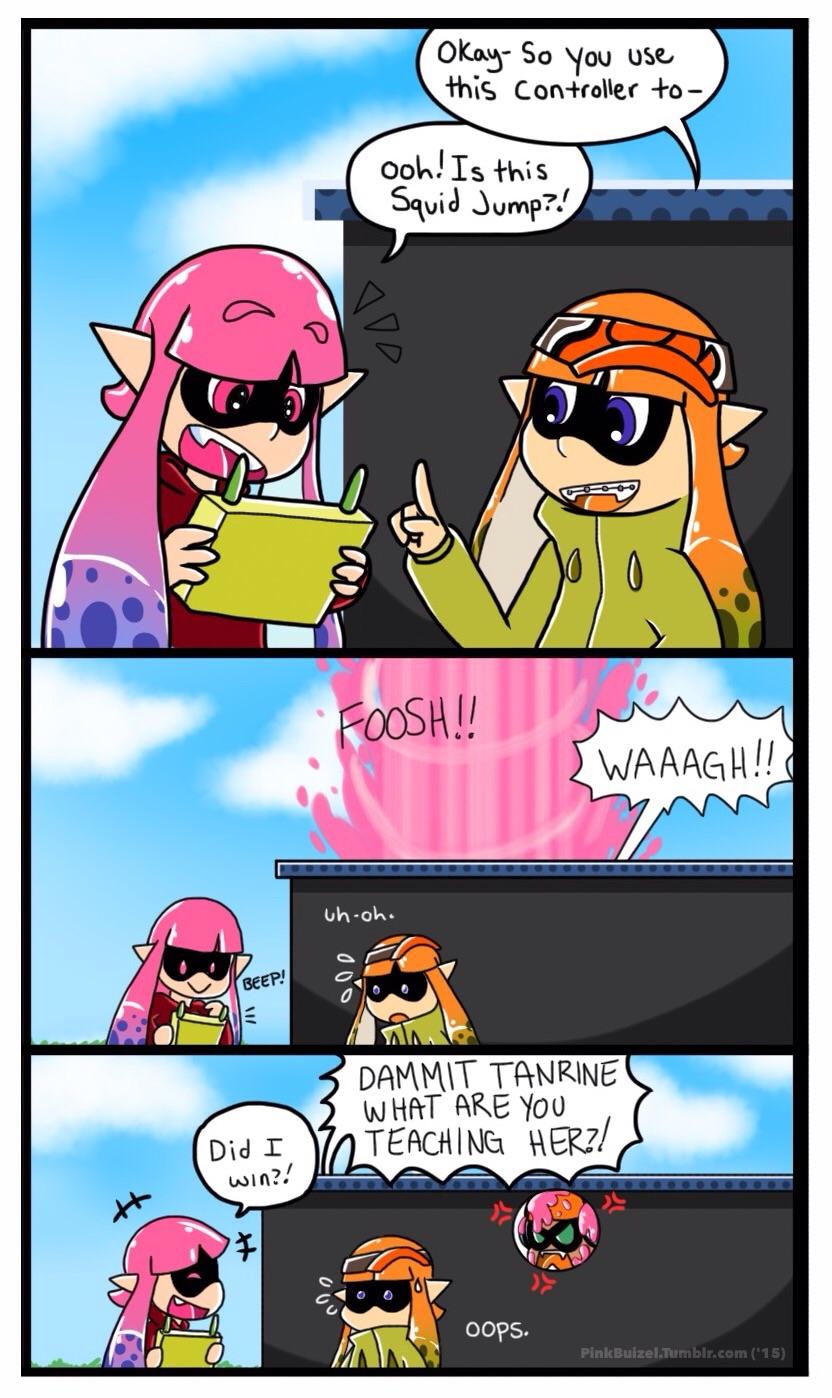 I don't think thats Squid jump | Splatoon | Know Your Meme