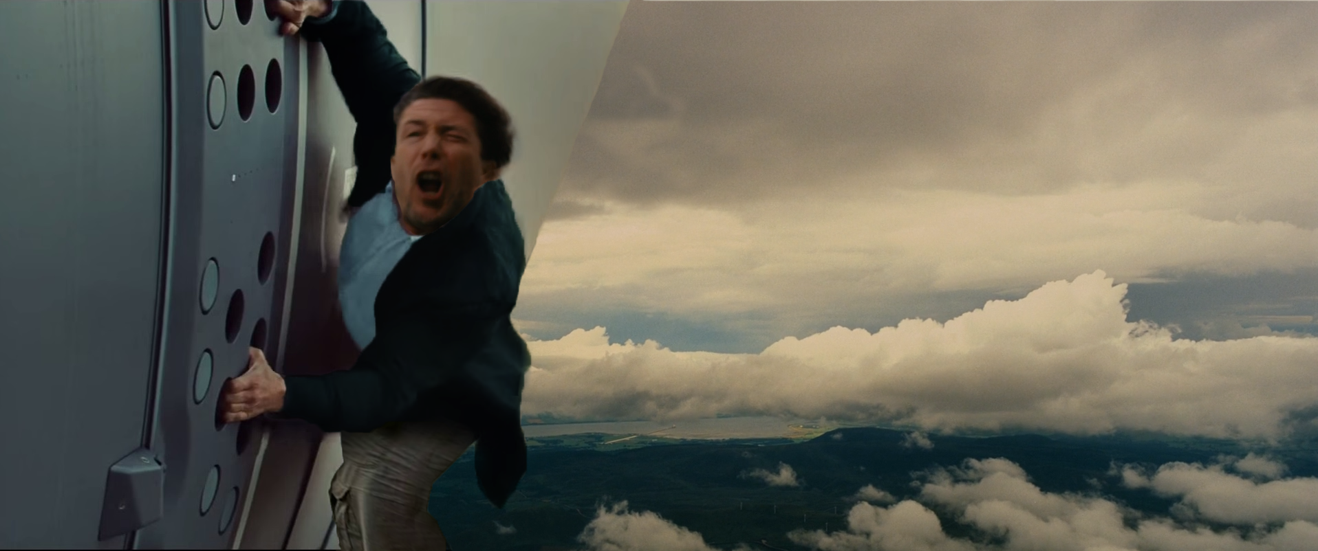 This is why you shoot a man before throwing him out of a plane | Baneposting | Know Your Meme