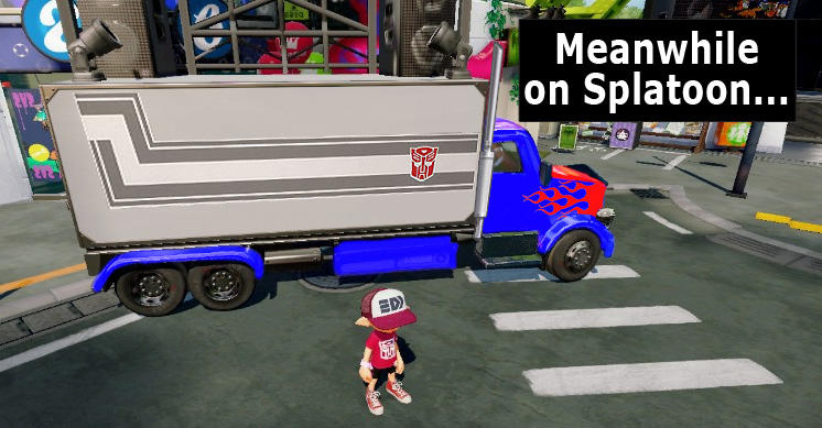Team Autobot | Splatoon | Know Your Meme