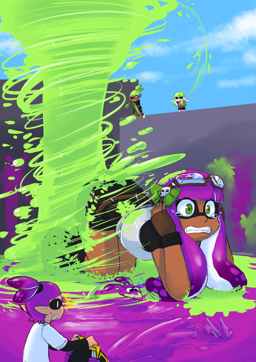 Shouldn't this force a respawn? | Splatoon | Know Your Meme