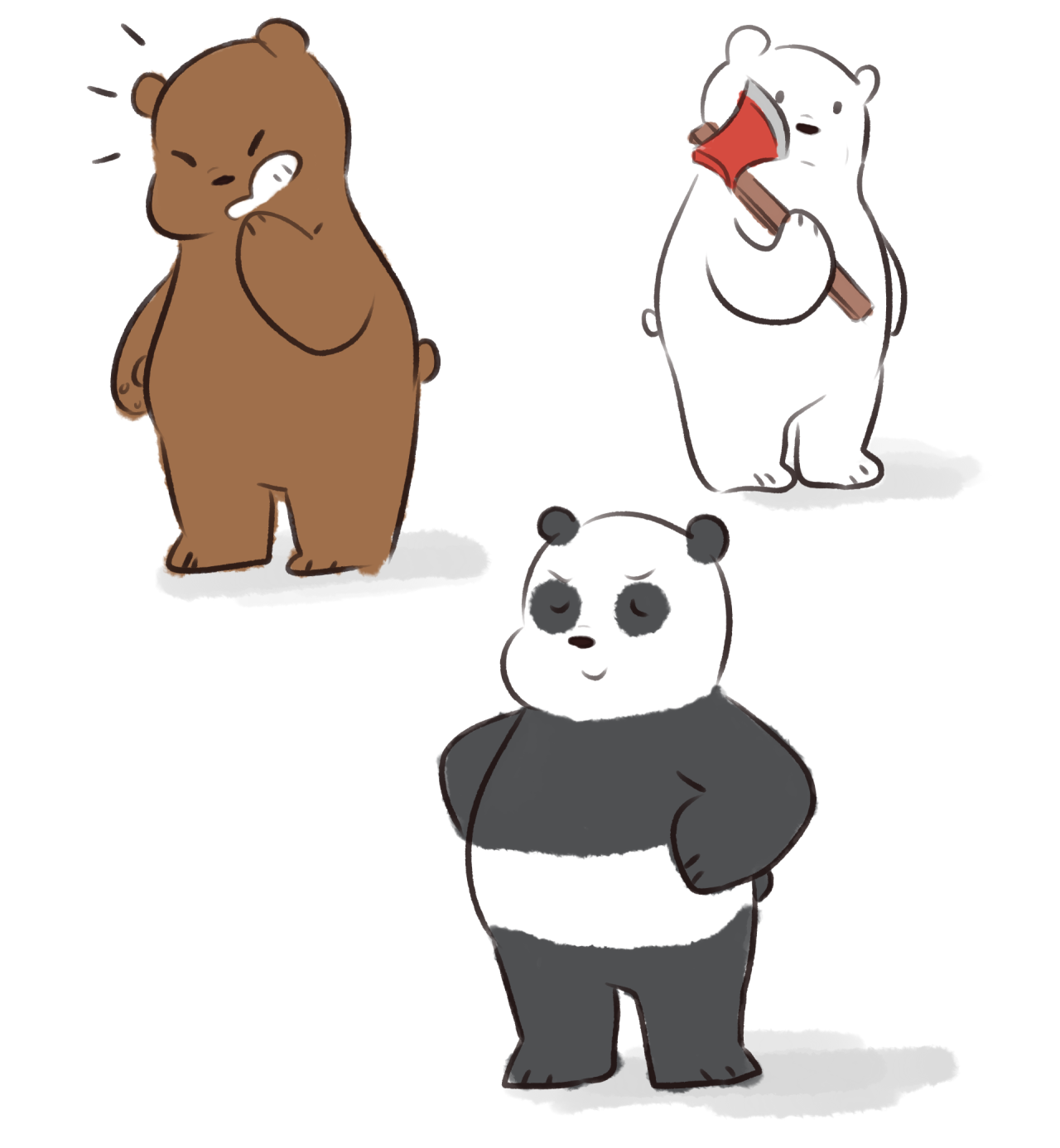 boodles (bear doodles) | We Bare Bears | Know Your Meme