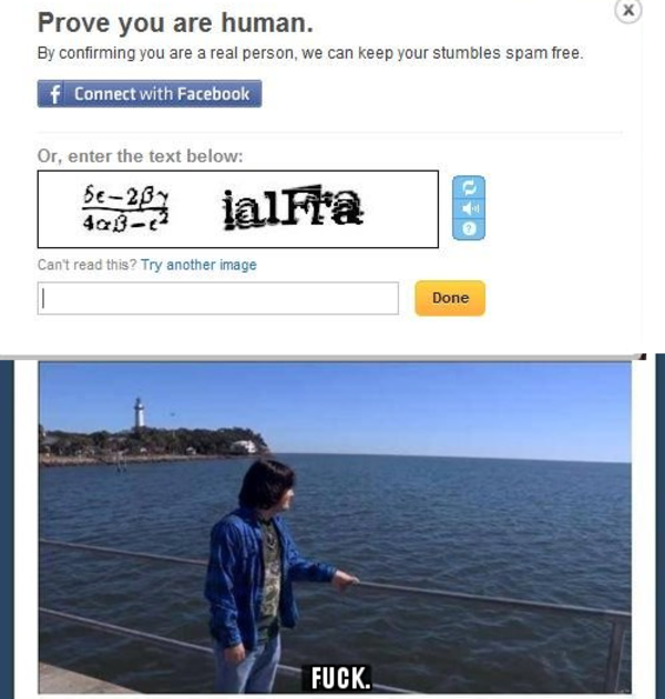 Spam security discrimination | On All Levels Except Physical, I am a ...