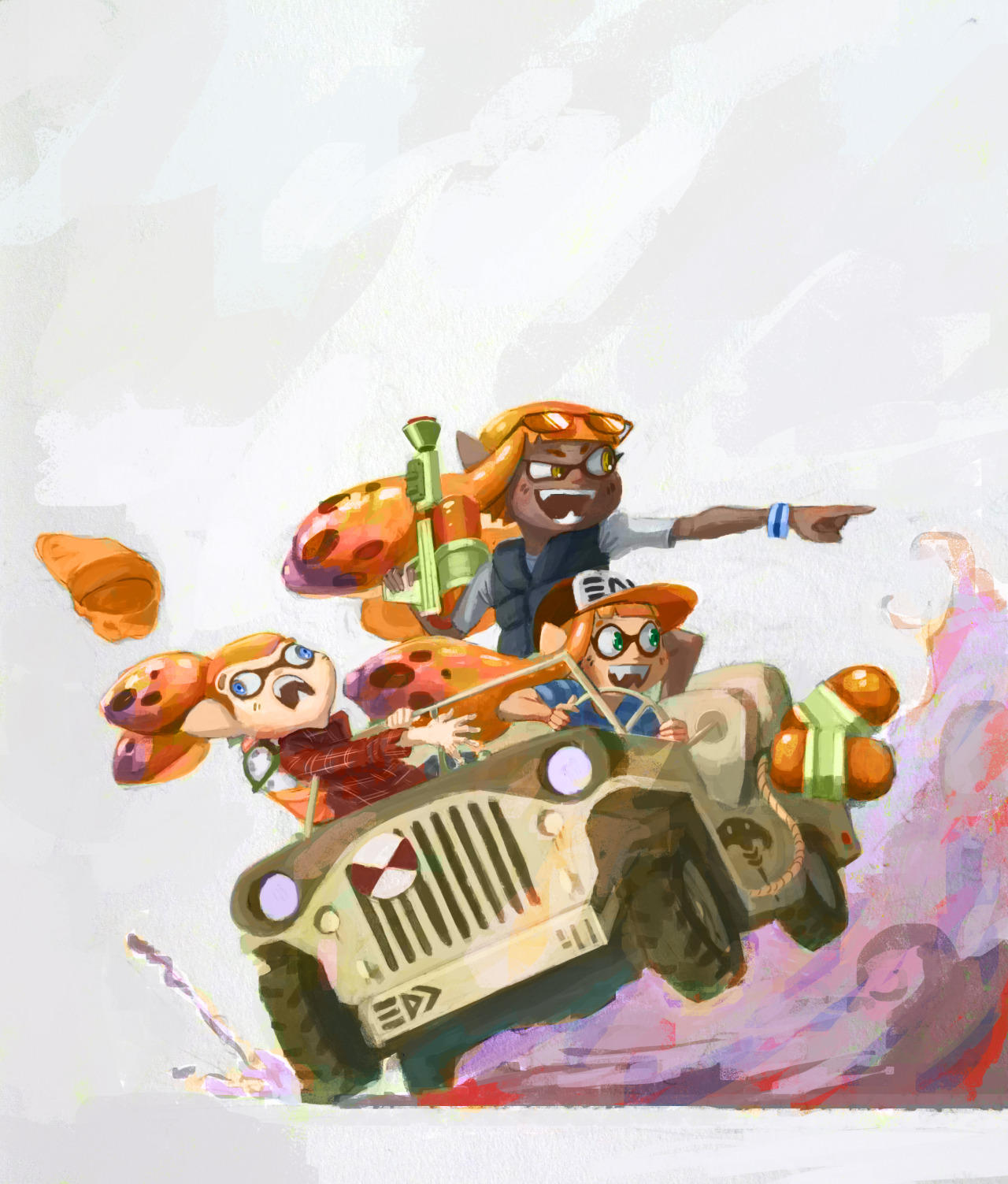 Joy riding | Splatoon | Know Your Meme