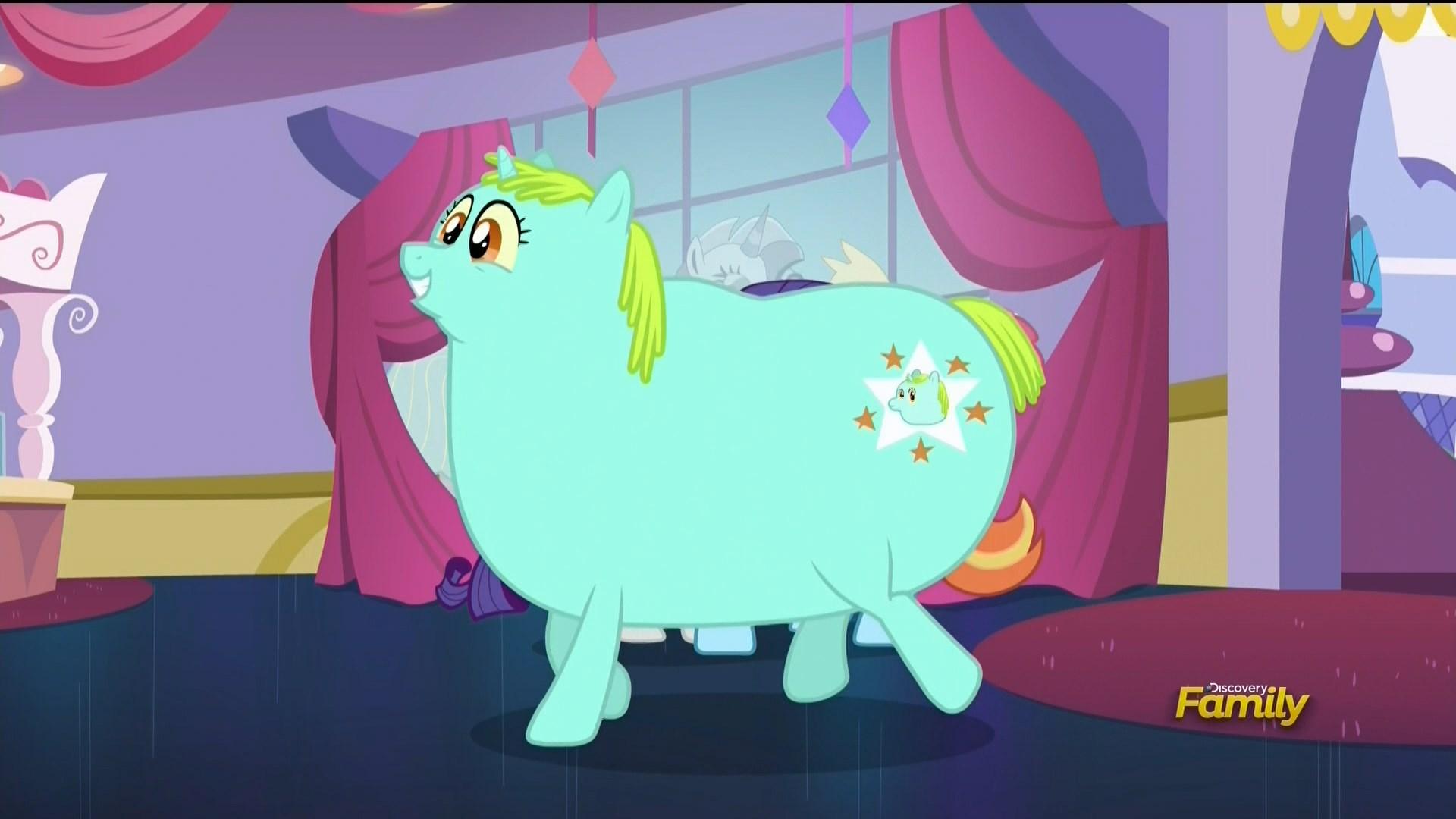 and so Tumblr's desire for plus size ponies came true. how horrifying ...
