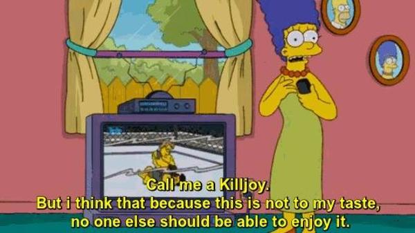 Marge gives her opinion | Reaction Images | Know Your Meme