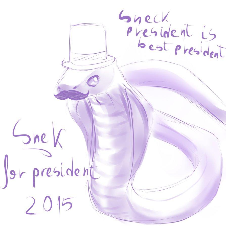 Snek for President | This Is Snek | Know Your Meme