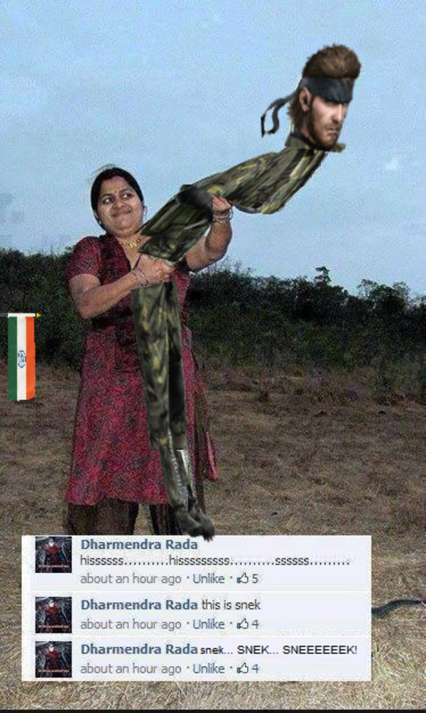 Big Boss' Next Incarnation: Snek Snake | This Is Snek | Know Your Meme