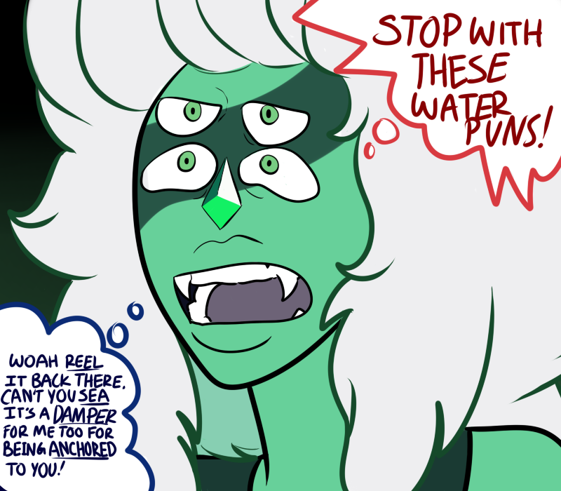 "I think nothing but puns." | Steven Universe | Know Your Meme