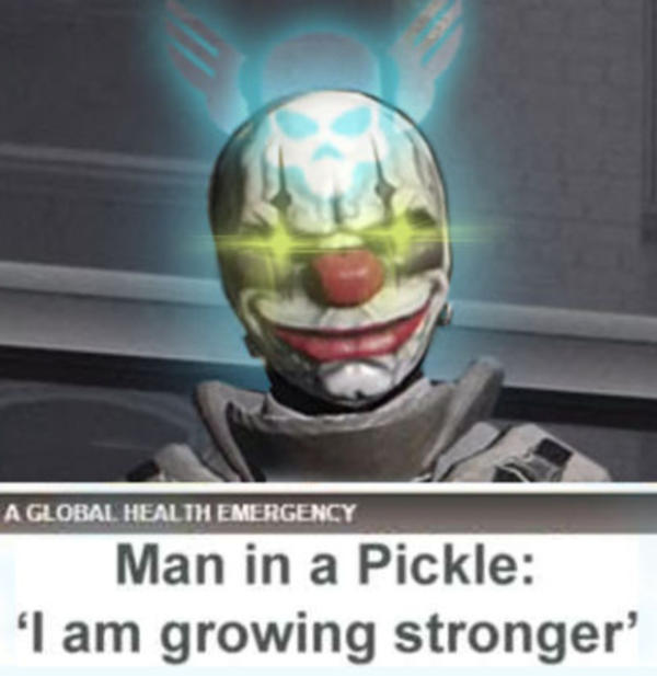 Man in a pickle | I Am Growing Stronger | Know Your Meme