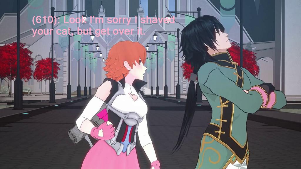 Ren has a cat? | RWBY | Know Your Meme