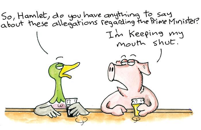 Cartoon | PigGate / Hameron | Know Your Meme