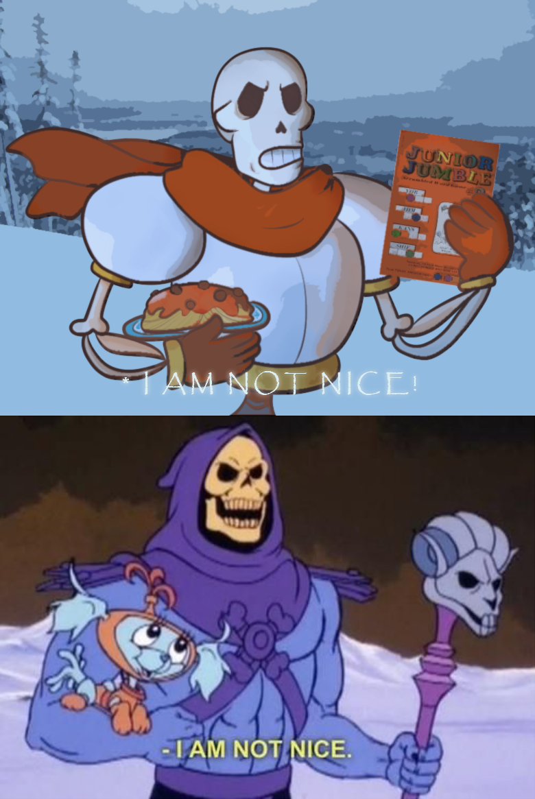SUCK MY BONE, HU-MAN! | Undertale | Know Your Meme