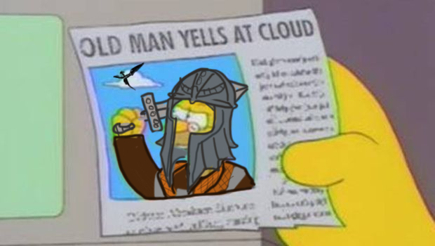 Old Man Yells at Cloud | Old Man Yells at Cloud | Know Your Meme