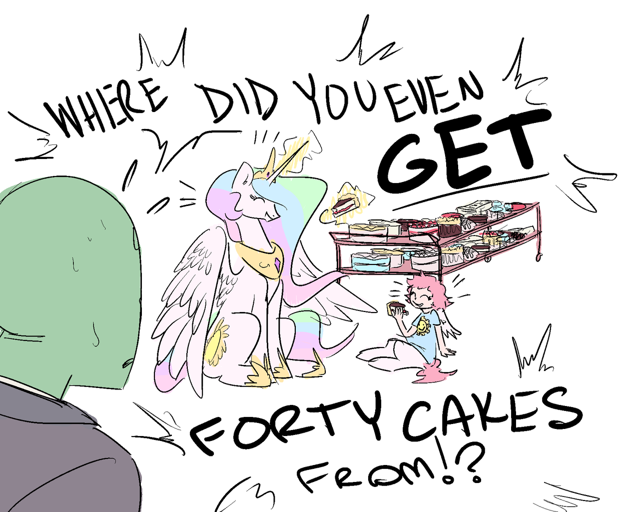 Where did you get forty cakes from? | Lex Luthor Took Forty Cakes ...
