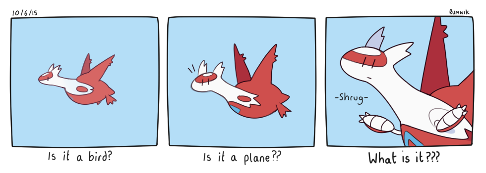 Is it a bird? A plane? What is it? | Pokémon | Know Your Meme