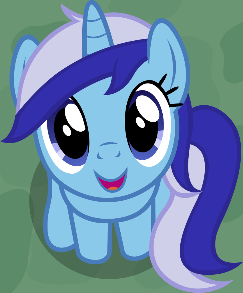 Colgate/Minuette looking up by Badumsquish | My Little Pony: Friendship ...