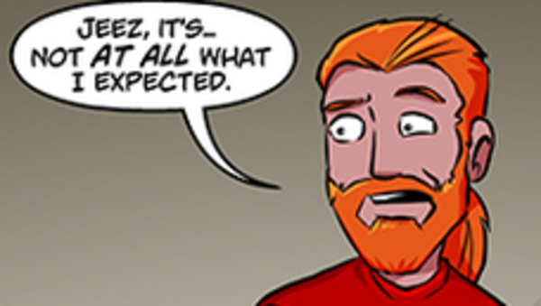 Not what I was expecting. | Reaction Images | Know Your Meme