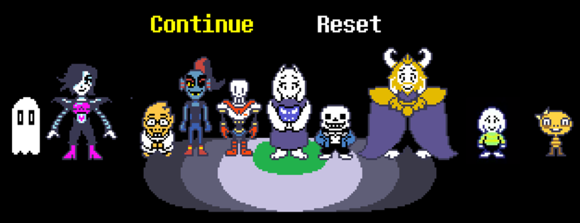 Ending title screen | Undertale | Know Your Meme