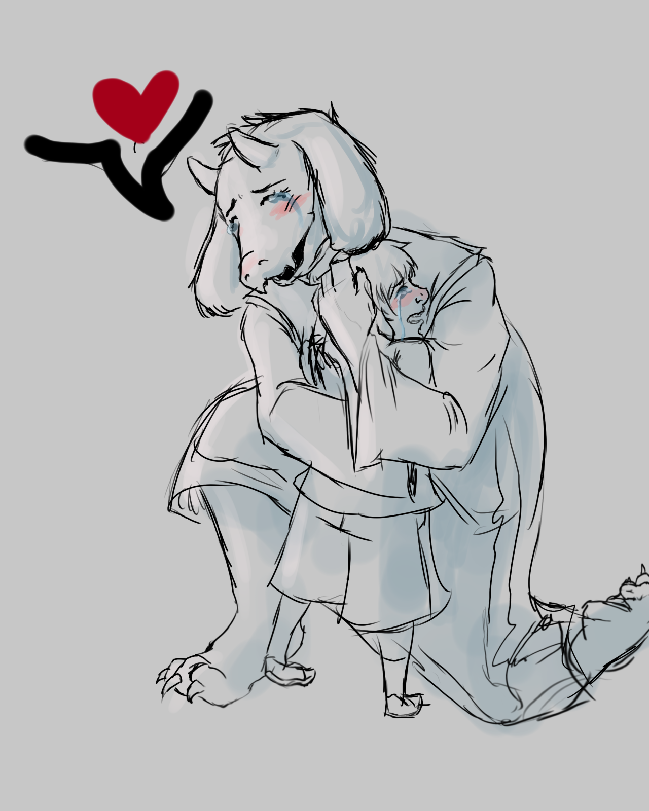 First last hug... | Undertale | Know Your Meme