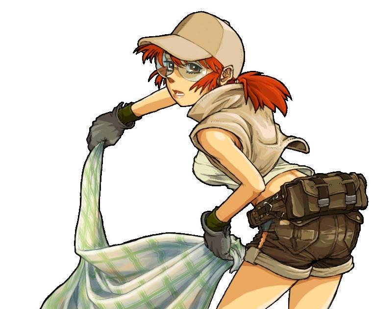 Fio setting a picnic | Metal Slug | Know Your Meme