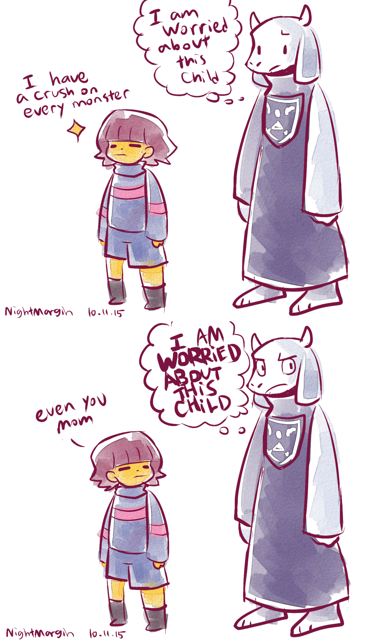 "I AM WORRIED ABOUT THIS CHILD" | Undertale | Know Your Meme