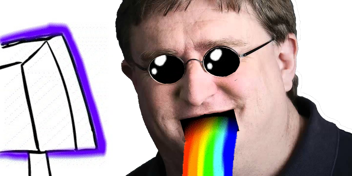 Gabe sees an opportunity. | Gabe Newell | Know Your Meme