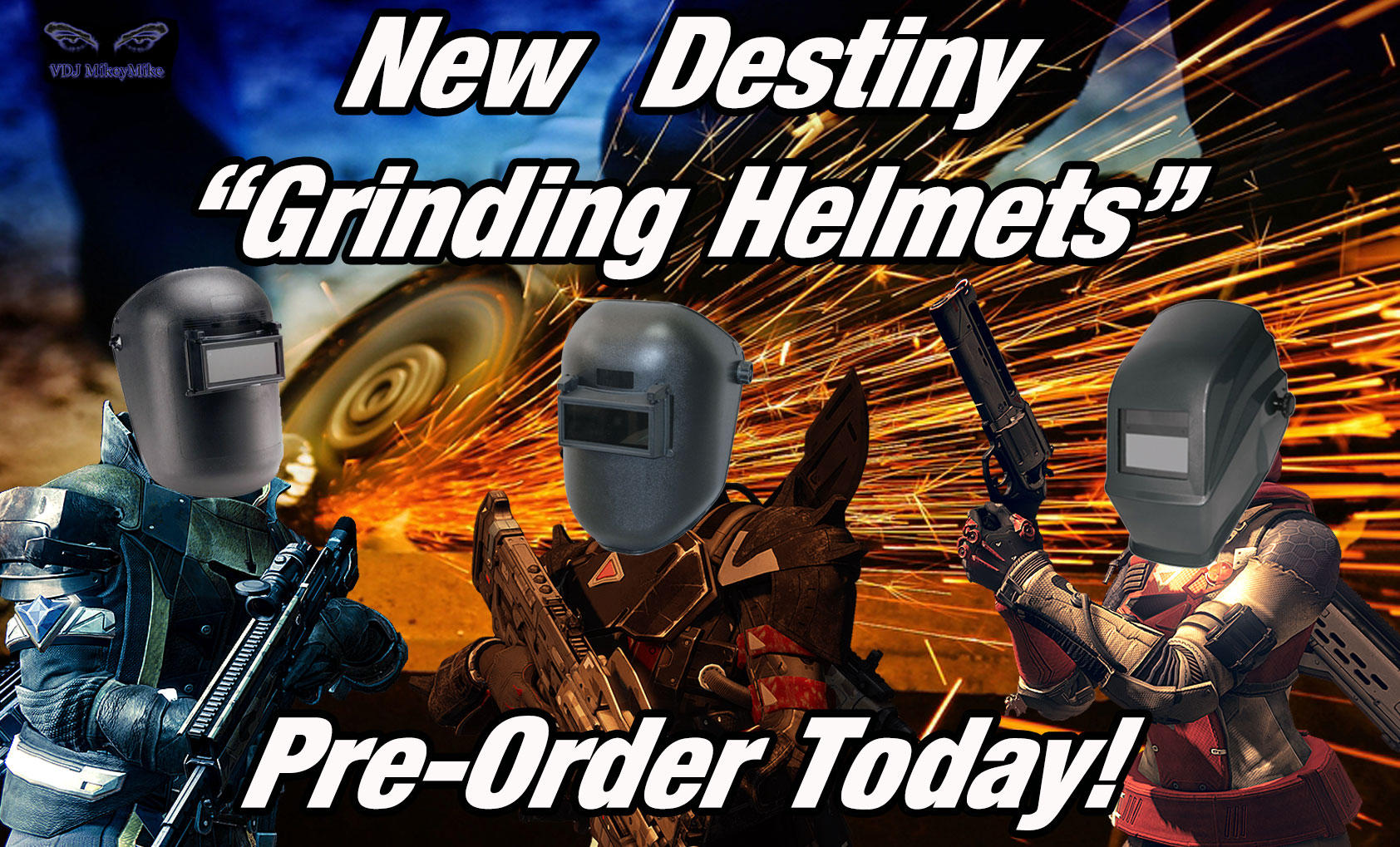 Destiny Grinding Helmets | Destiny (Video Game) | Know Your Meme