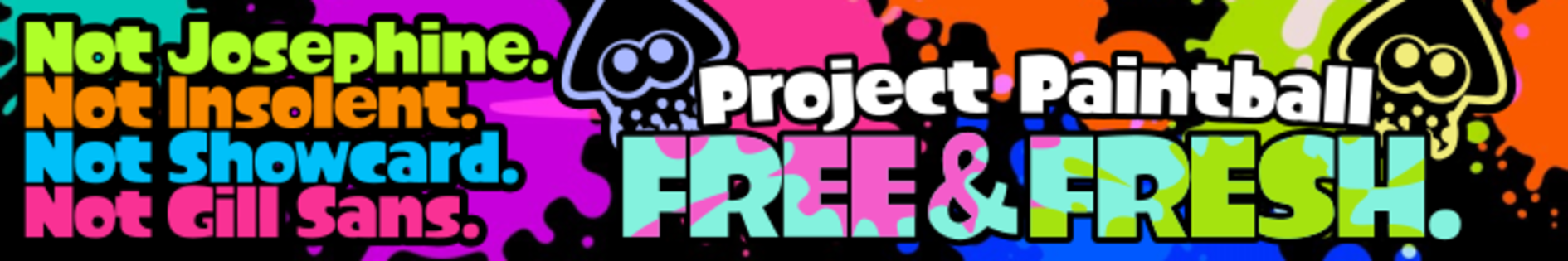Splatoon Font that Everyone Seems to be Using | Splatoon | Know Your Meme