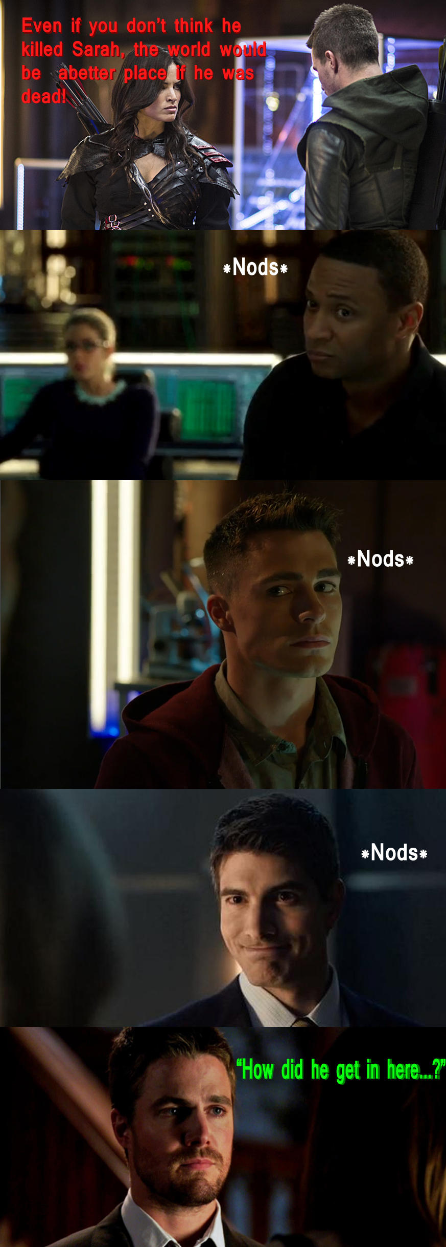 Everyone agrees Oliver | Green Arrow | Know Your Meme