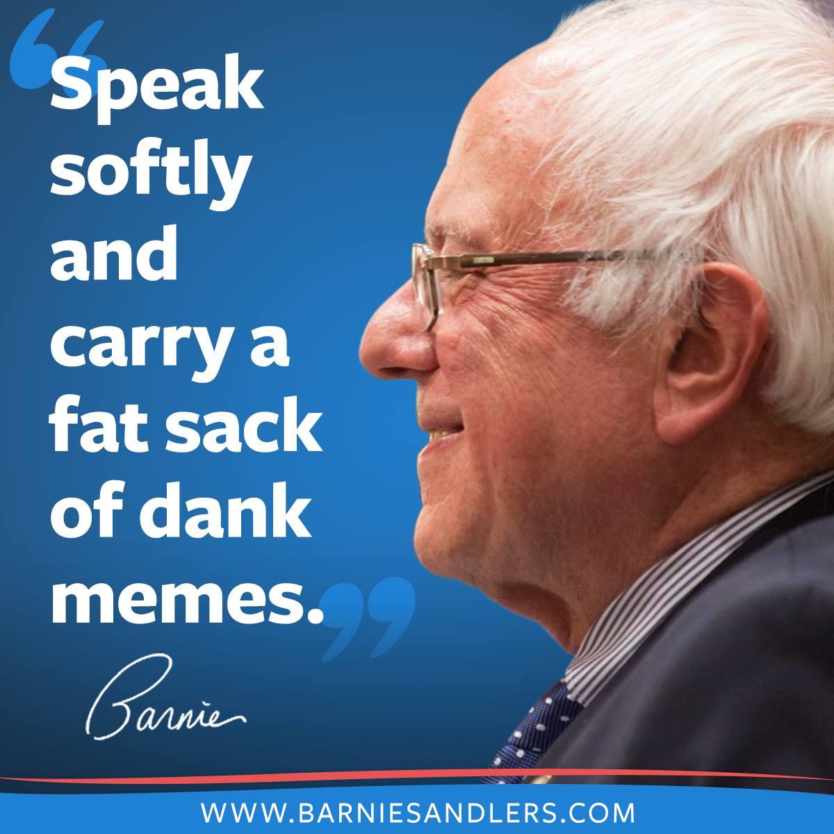 Fat Sack of Dank Memes | Bernie Sanders | Know Your Meme