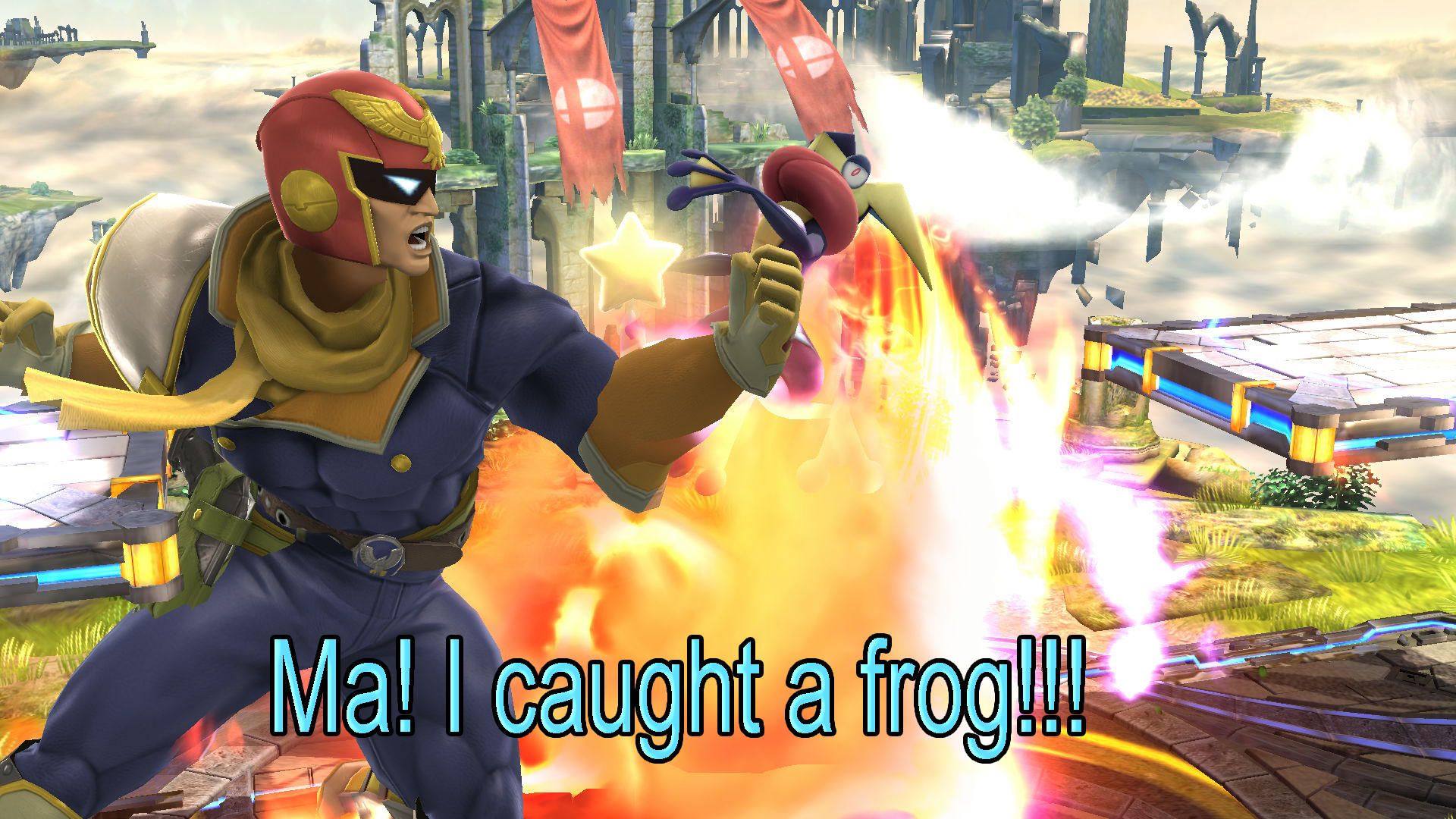 Falcon Frog! | Super Smash Brothers | Know Your Meme