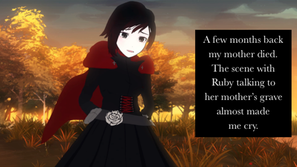 Our condolences | RWBY | Know Your Meme