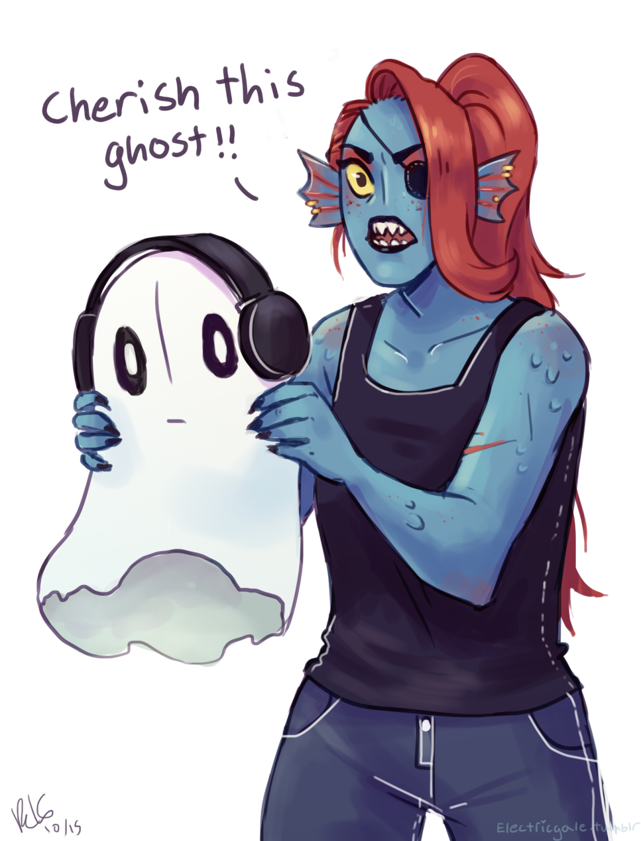 heck yeah i would smooch this ghost | Undertale | Know Your Meme