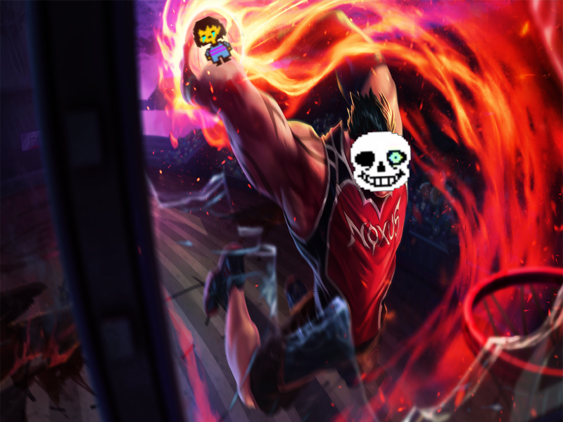 * i am dunkmaster sans. | Get Dunked On | Know Your Meme
