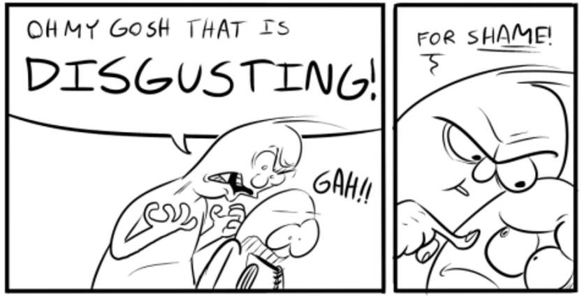 Absolutely Disgusting | Reaction Images | Know Your Meme