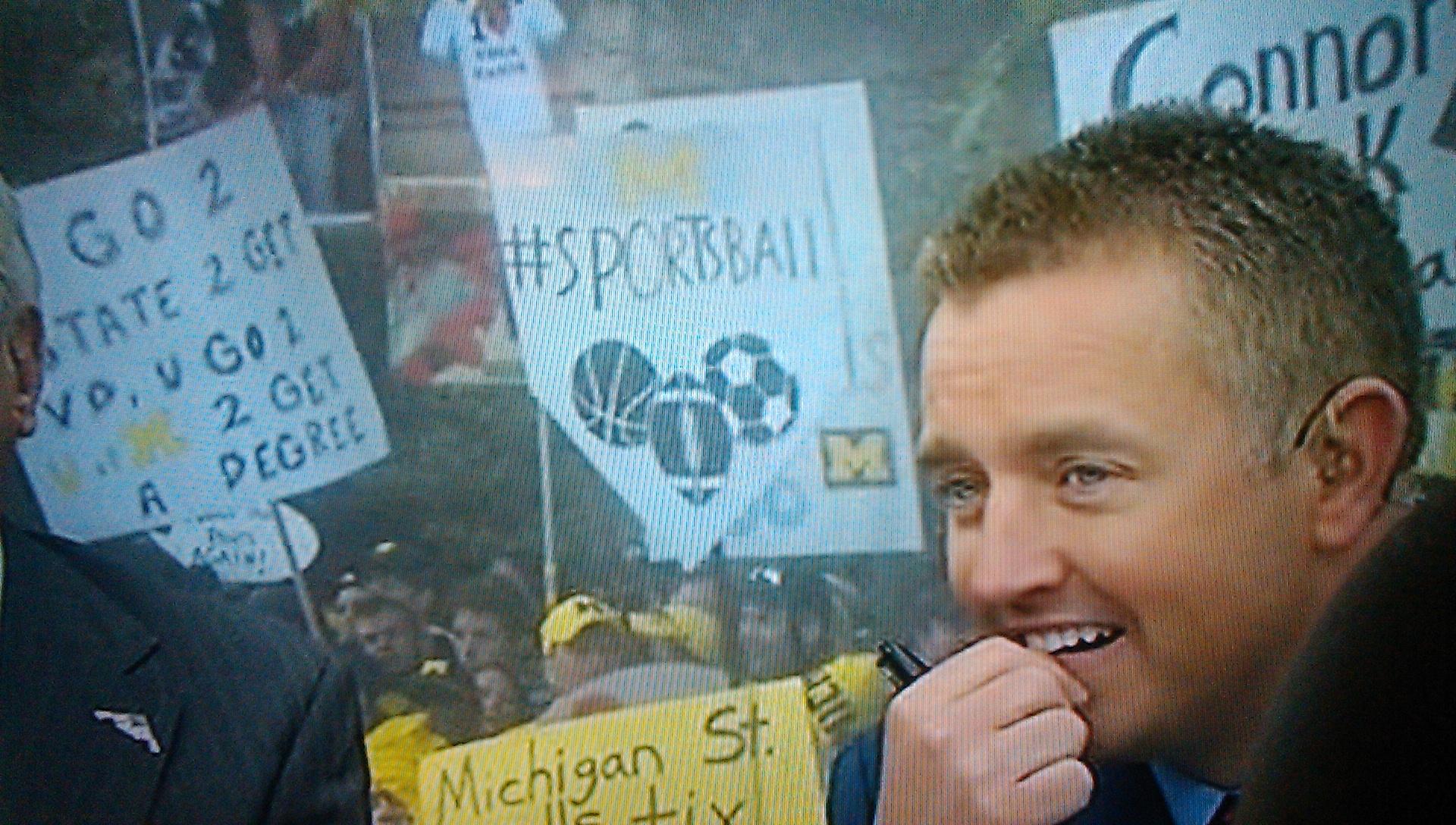 Sportsball Logo on GameDay #2 | Sportsball | Know Your Meme