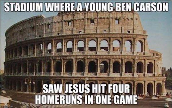 Of course he did... | Ben Carson | Know Your Meme