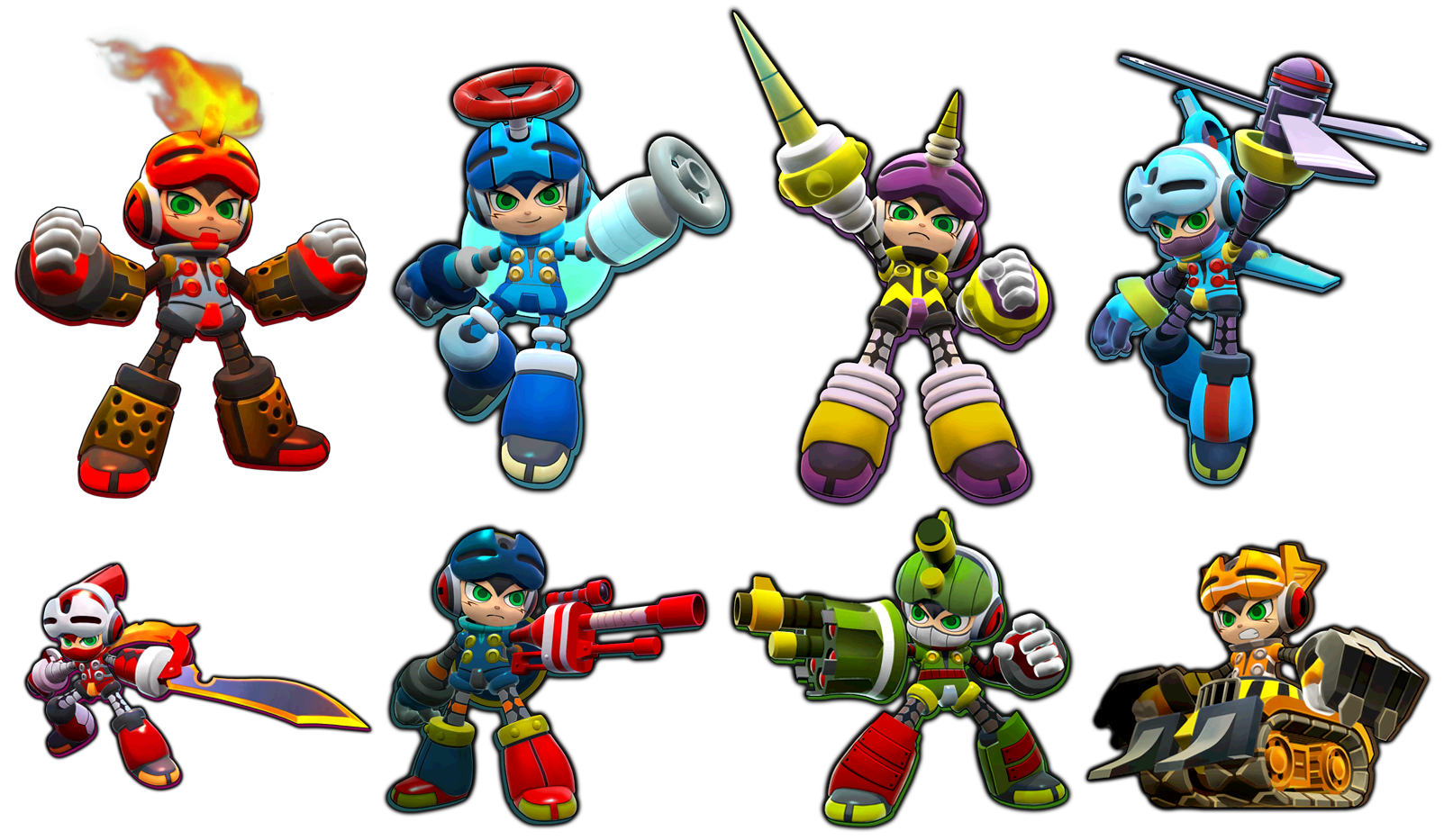 Beck's Transformations | Mighty No. 9 | Know Your Meme