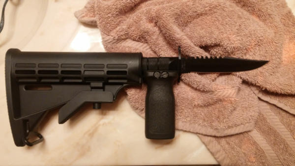 Chara's Confirmed Offical Weapon: Semi-automatic Knife-gun | Tacticool ...