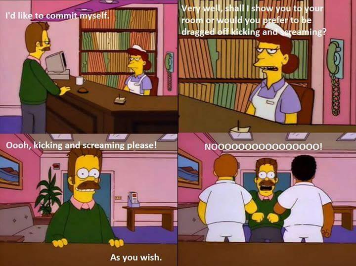 Flanders goes crazy | The Simpsons | Know Your Meme