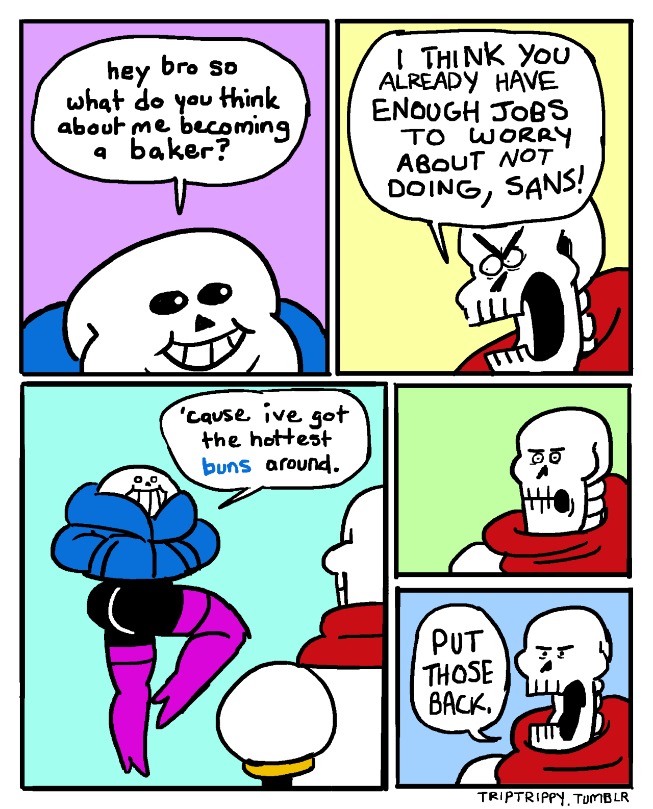 Hot buns | Undertale | Know Your Meme