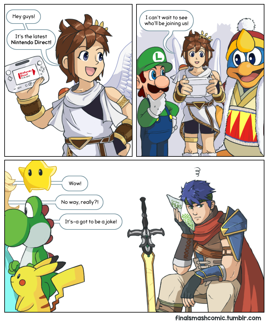 A Cloud on the Horizon | Super Smash Brothers | Know Your Meme