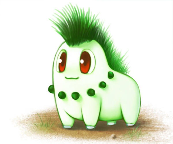 Chikorita's Mohawk | Pokémon | Know Your Meme