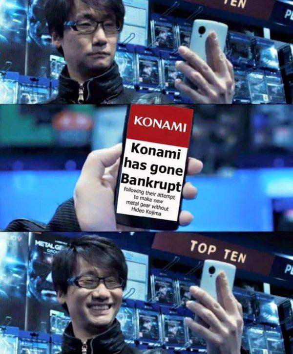 Hideo trollface | Hideo Kojima | Know Your Meme