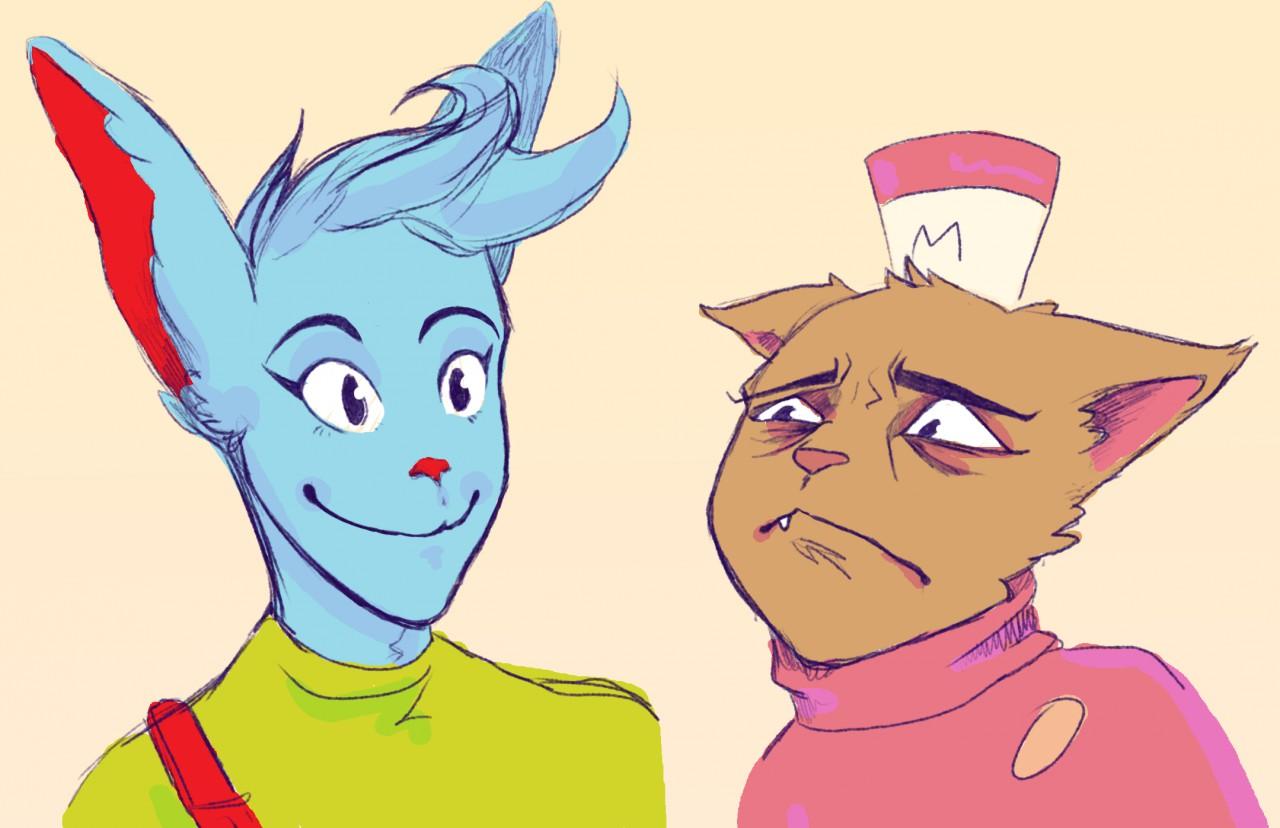 nice cream man and burgerpants by nosferatao | Undertale | Know Your Meme